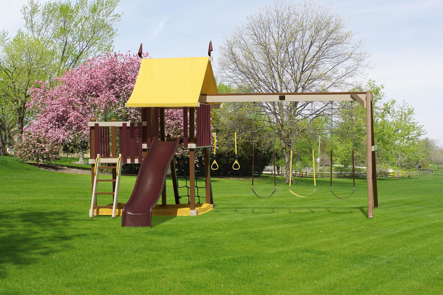 Outdoor Delight Swing Set | PlayMor Swing Sets